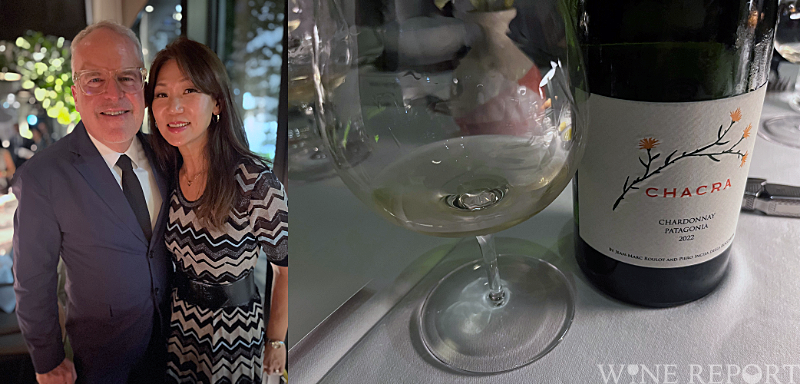 ジェームス・サックリング夫妻来日、繊細で活力あふれるルーロ・コンサルのチャクラ・シャルドネ2022 | WINE REPORT